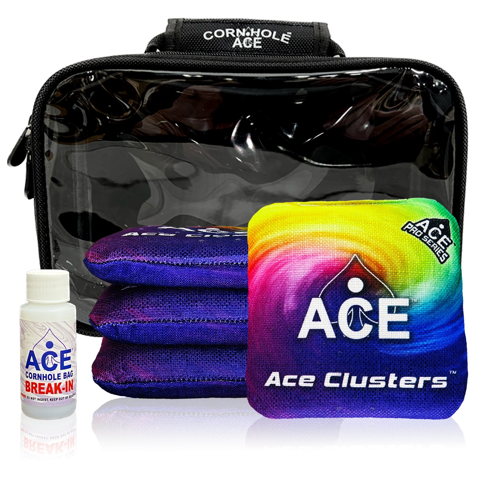Ace Clusters - Rainbow - ACE Pro Bag Kit: 4 Pro Bags + Break-In Kit ...