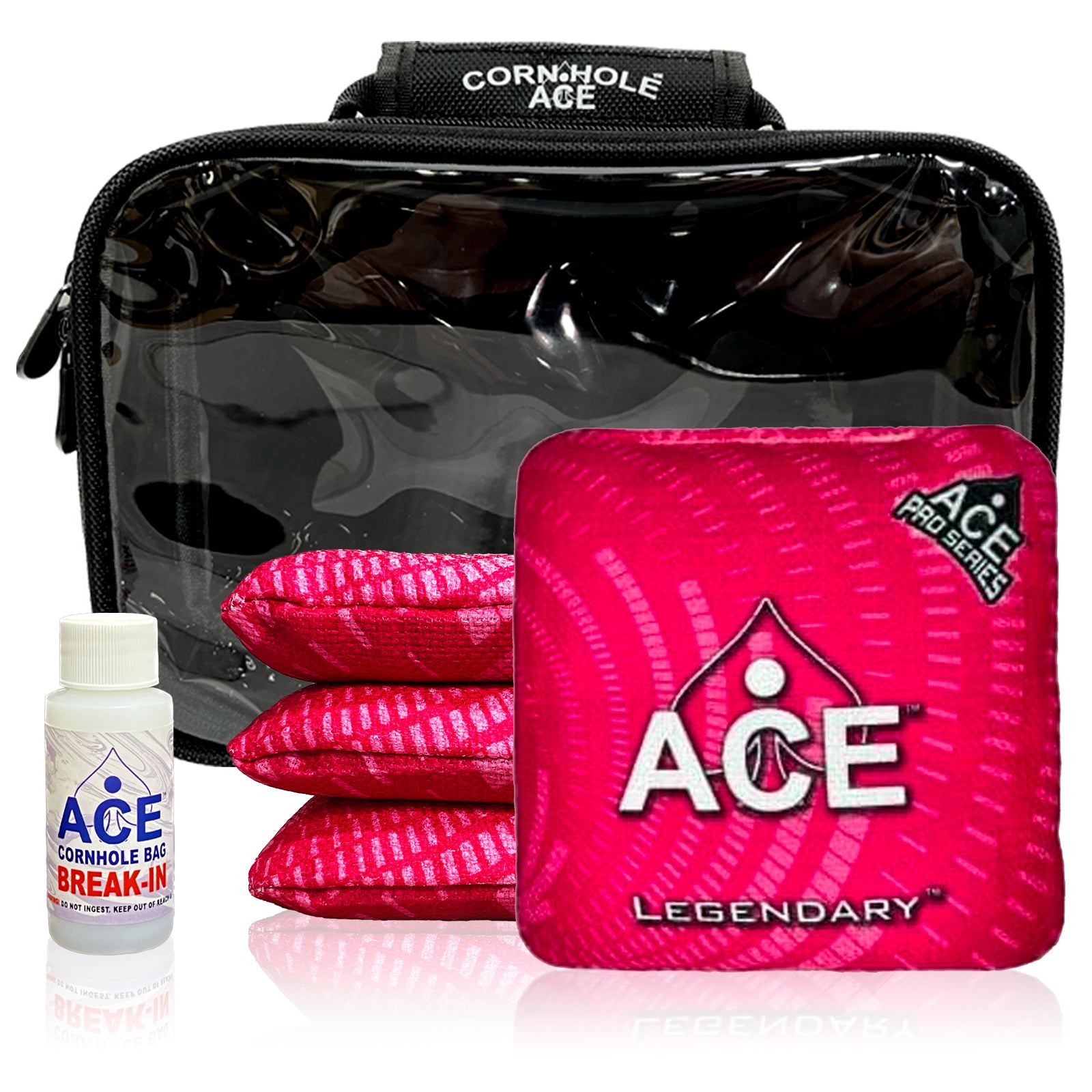 Legendary - Pink - ACE Pro Bag Kit: 4 Pro Bags + Break-In Kit + Carry ...