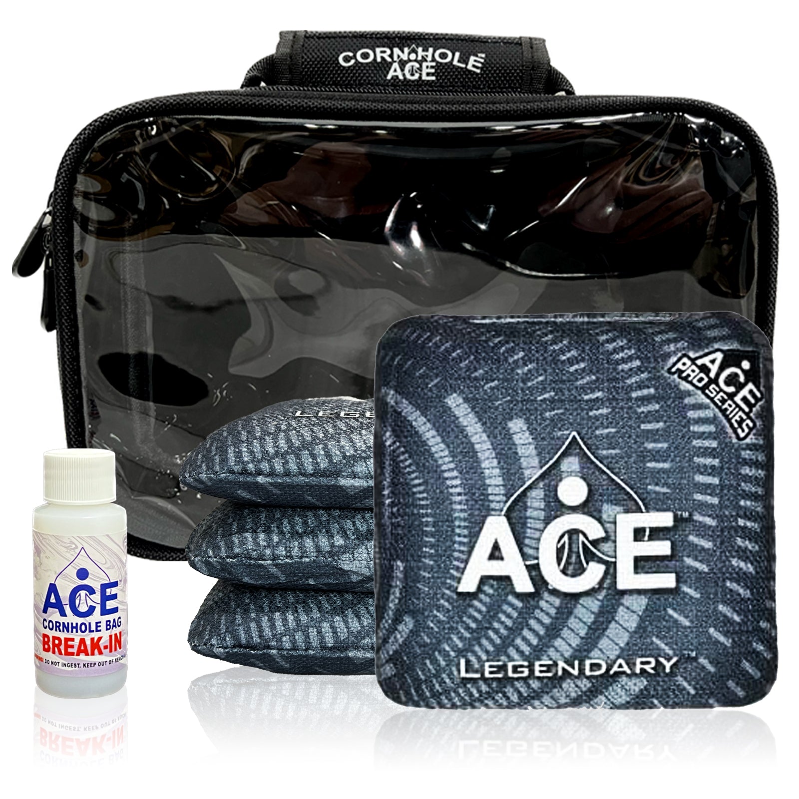 Legendary - Silver - ACE Pro Bag Kit: 4 Pro Bags + Break-In Kit + Carr ...