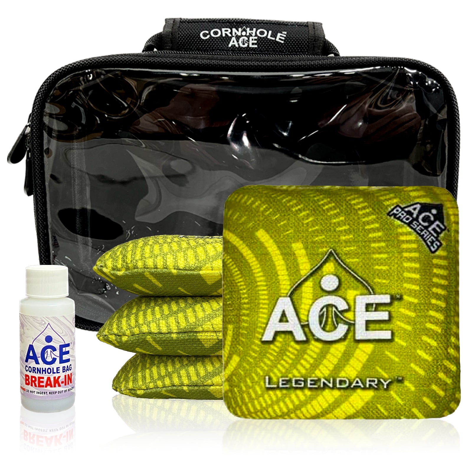 Legendary - Yellow - ACE Pro Bag Kit: 4 Pro Bags + Break-In Kit + Carr ...