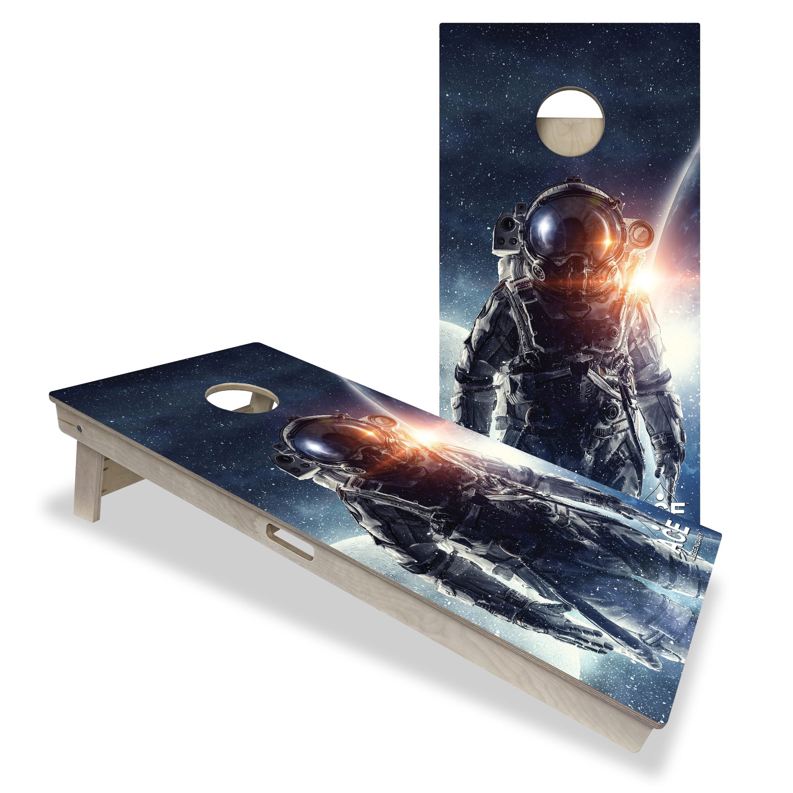 Astronaut Legendary Series (Blemish) - Professional Cornhole Board Set ...