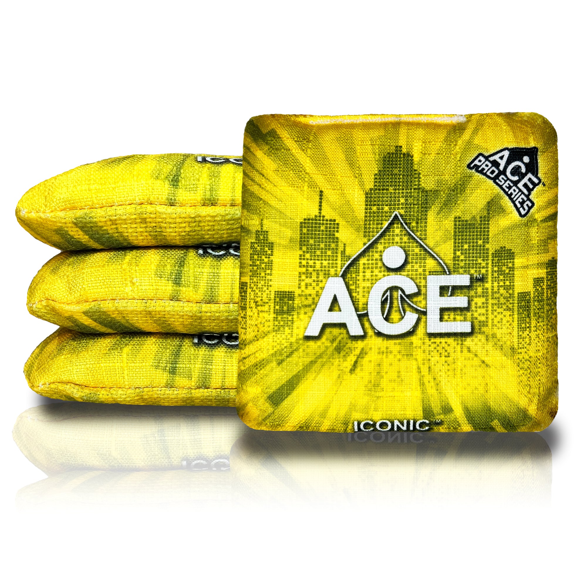 Iconic Series - Yellow - ACE Pro Stamp – CornholeAce