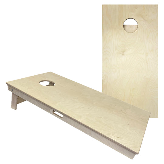 Plain Unfinished Professional Cornhole Board Set (NO POLY) – CornholeAce